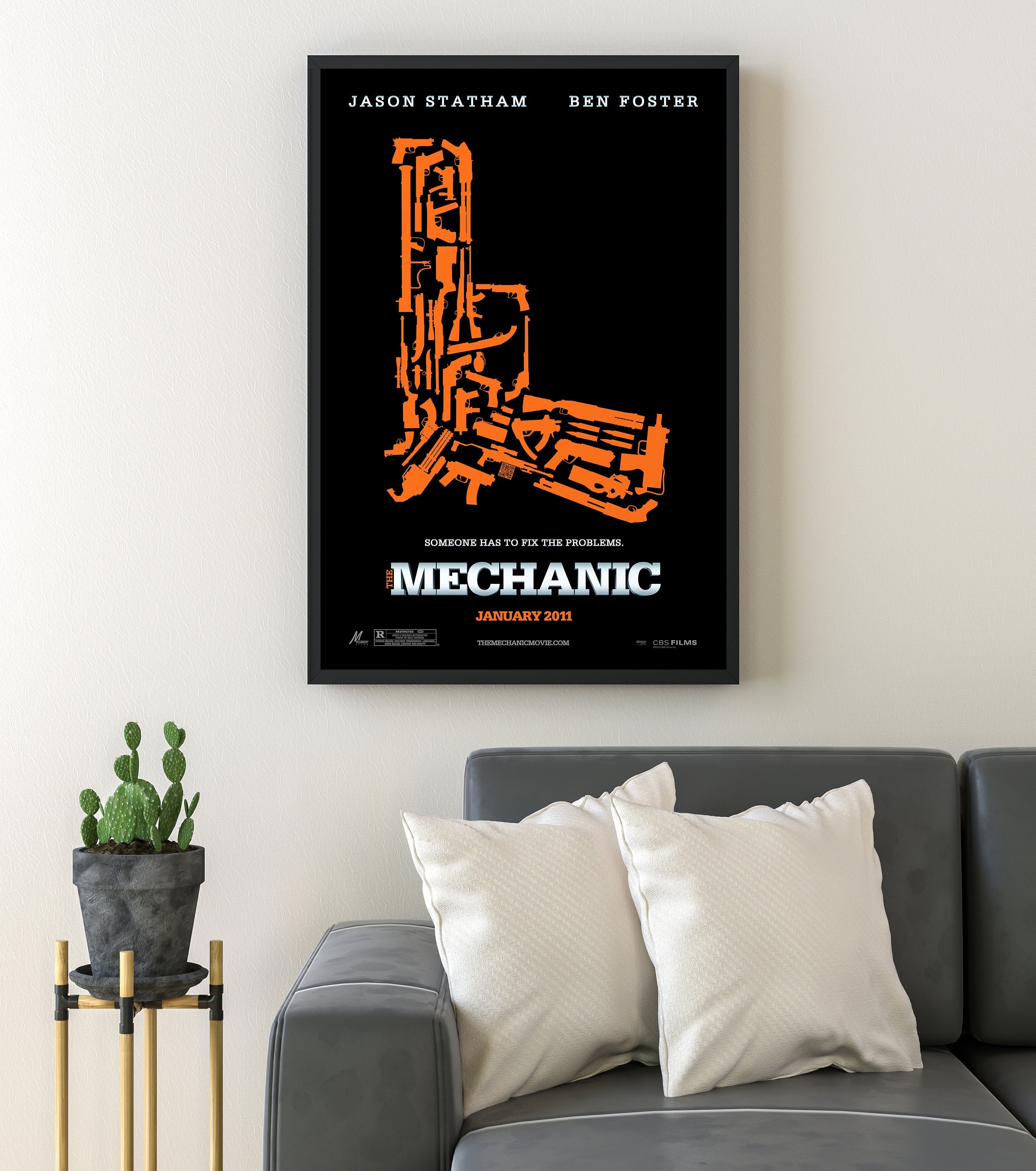 The Mechanic - Movie Poster - Etsy
