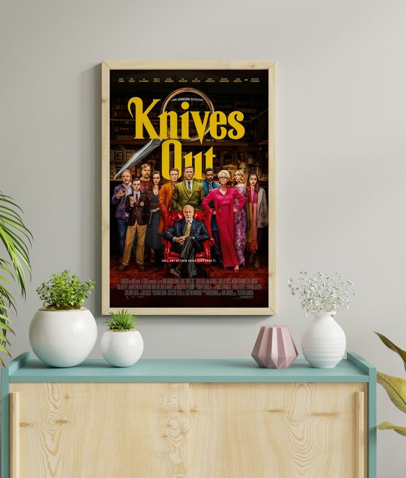 Knives Out Movie Poster - Etsy