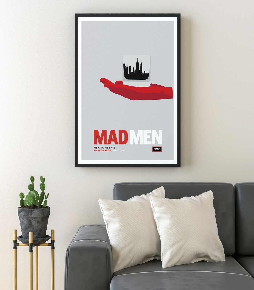 Mad Men - Minimalist Poster - Etsy