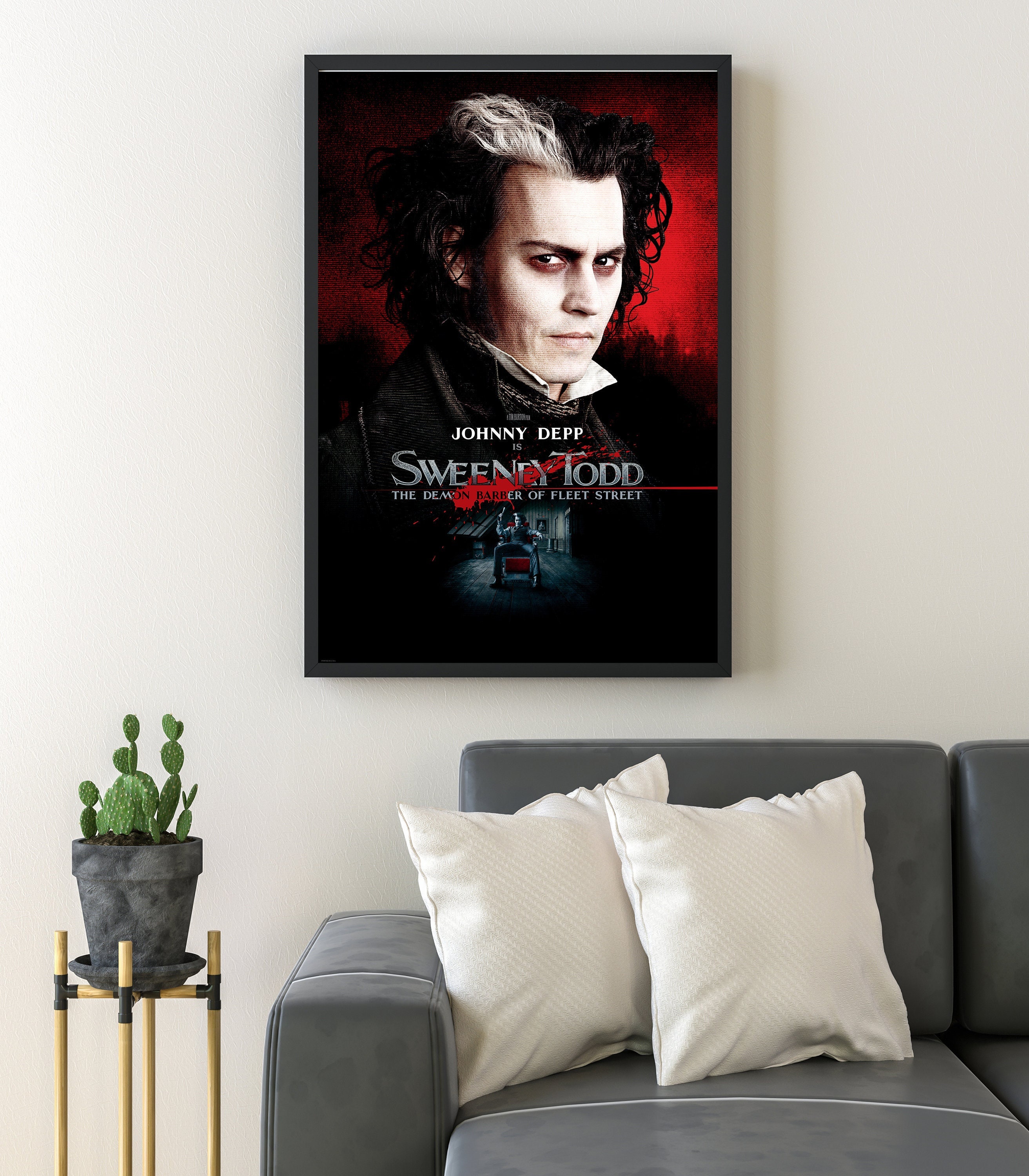 Sweeney Todd Movie Poster - Etsy