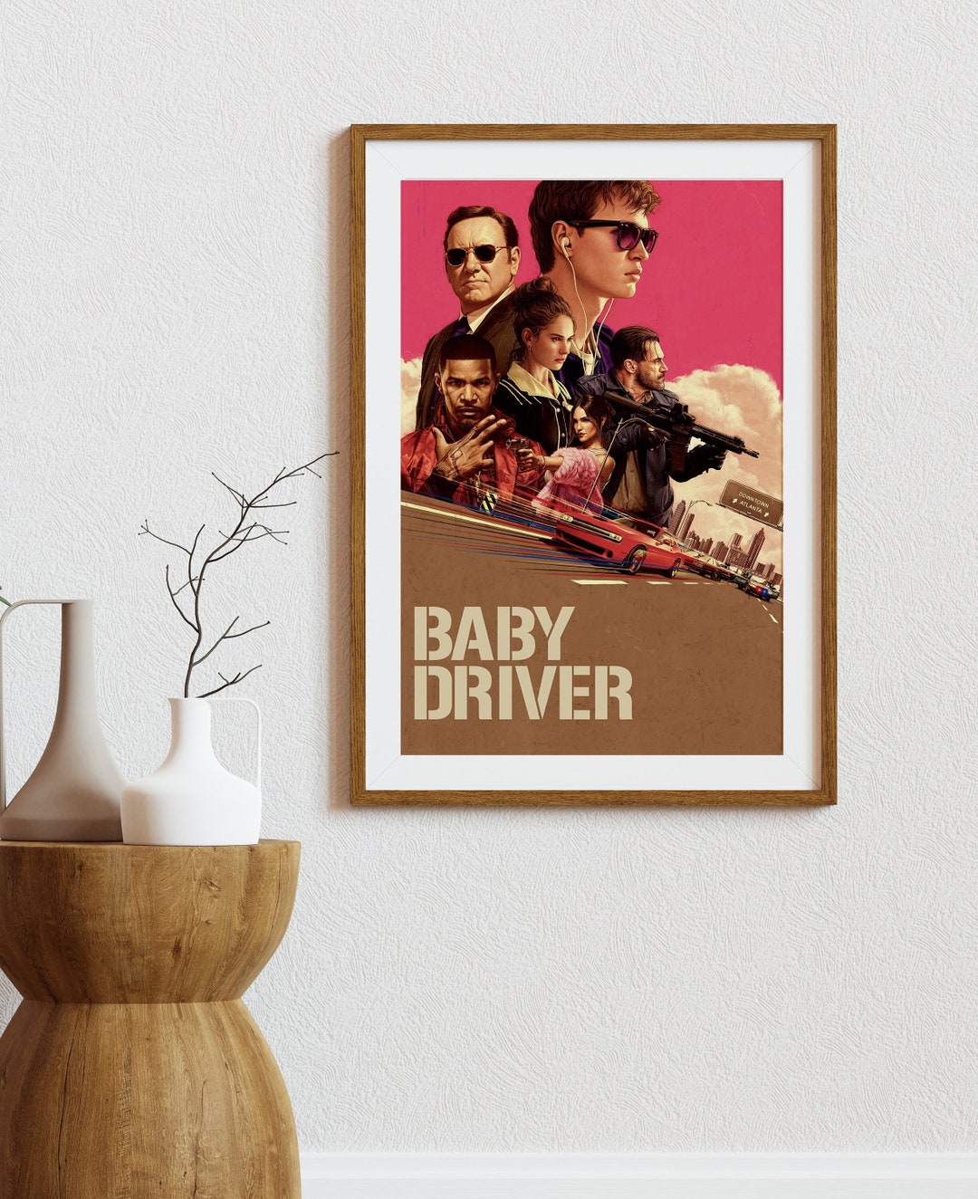 Baby Driver - Movie Poster - Etsy
