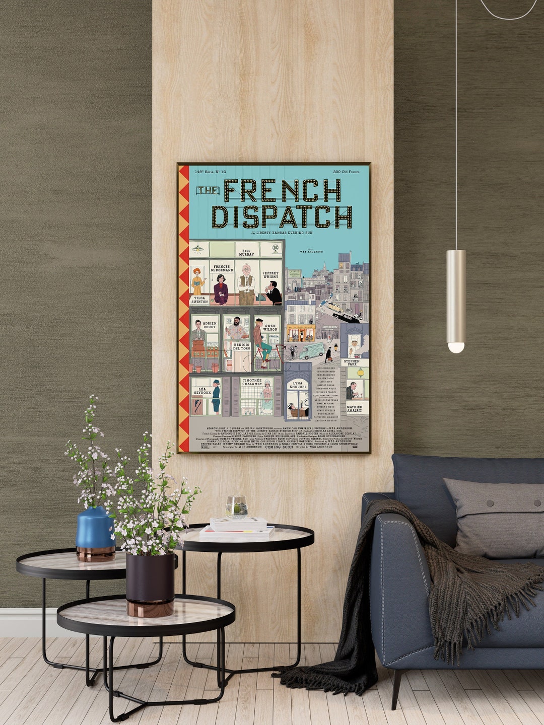 The French Dispatch - Movie Poster - Etsy