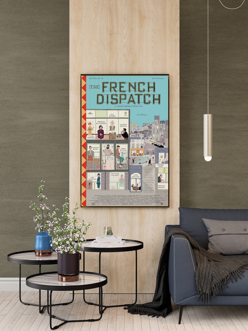 The French Dispatch Movie Poster - Etsy