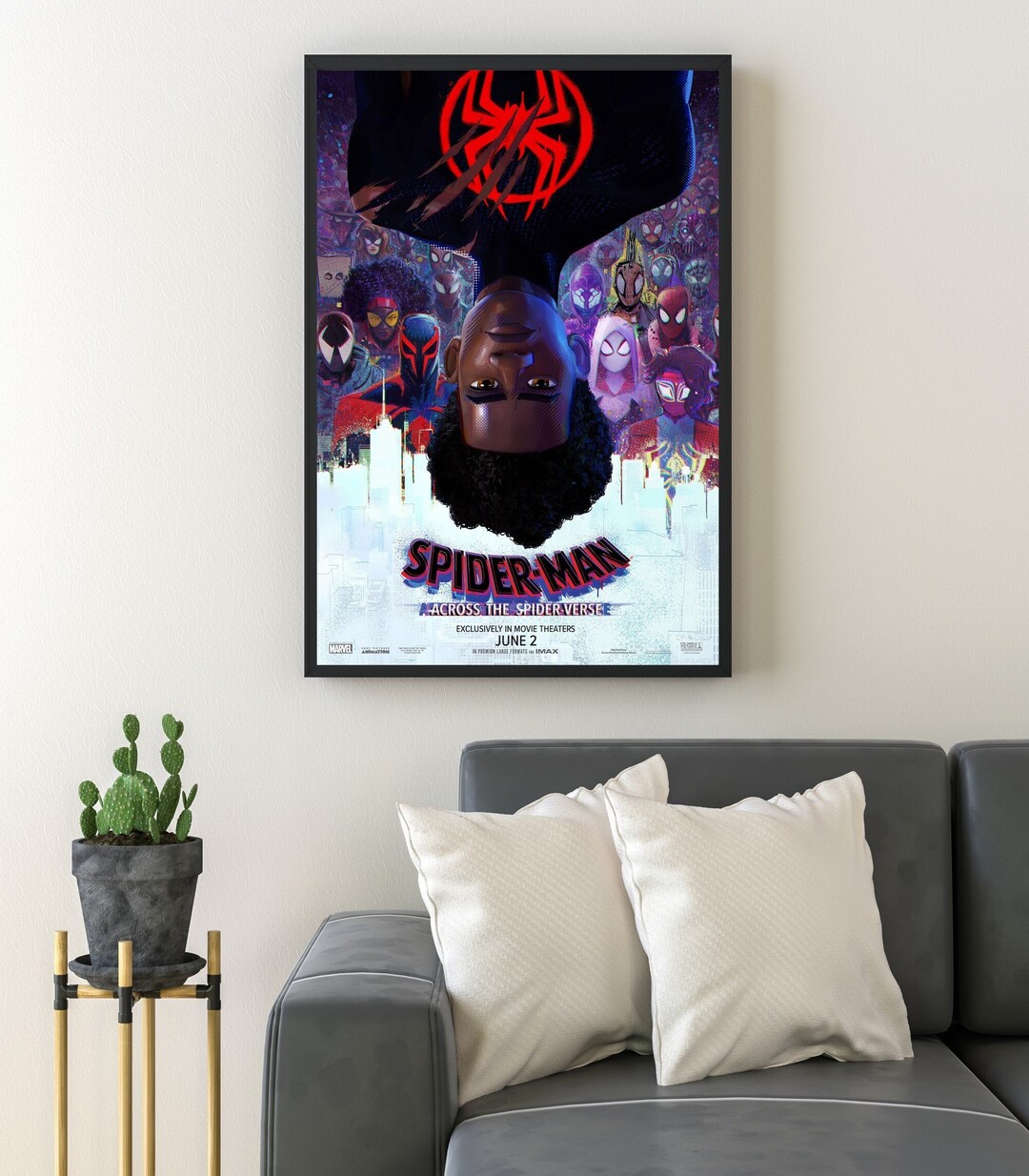 Spiderman: Across the Spiderverse - Movie Poster - Etsy
