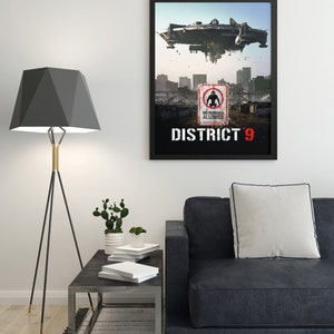 District 9 Movie Poster - Etsy