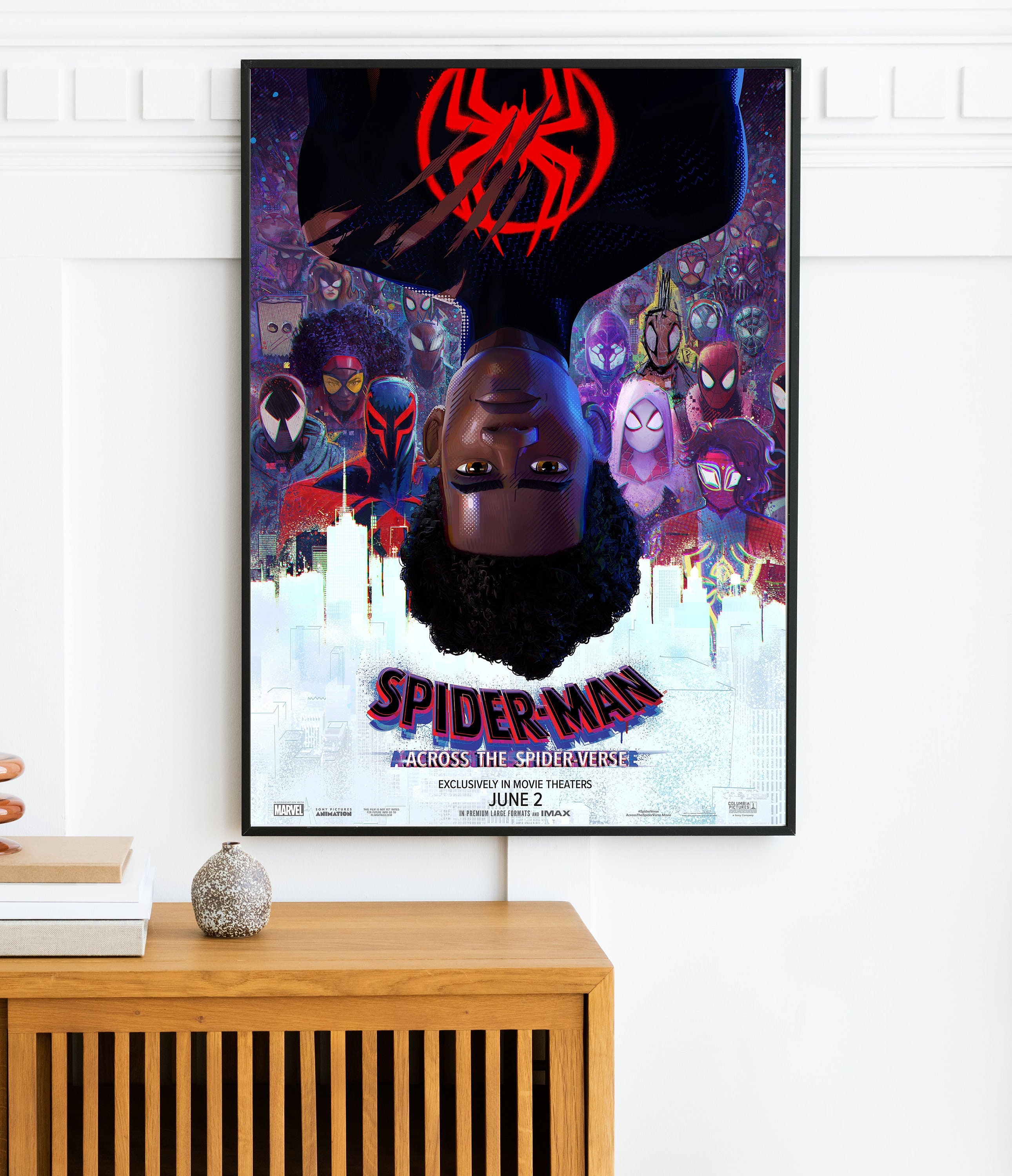 Spiderman: Across the Spiderverse - Movie Poster - Etsy