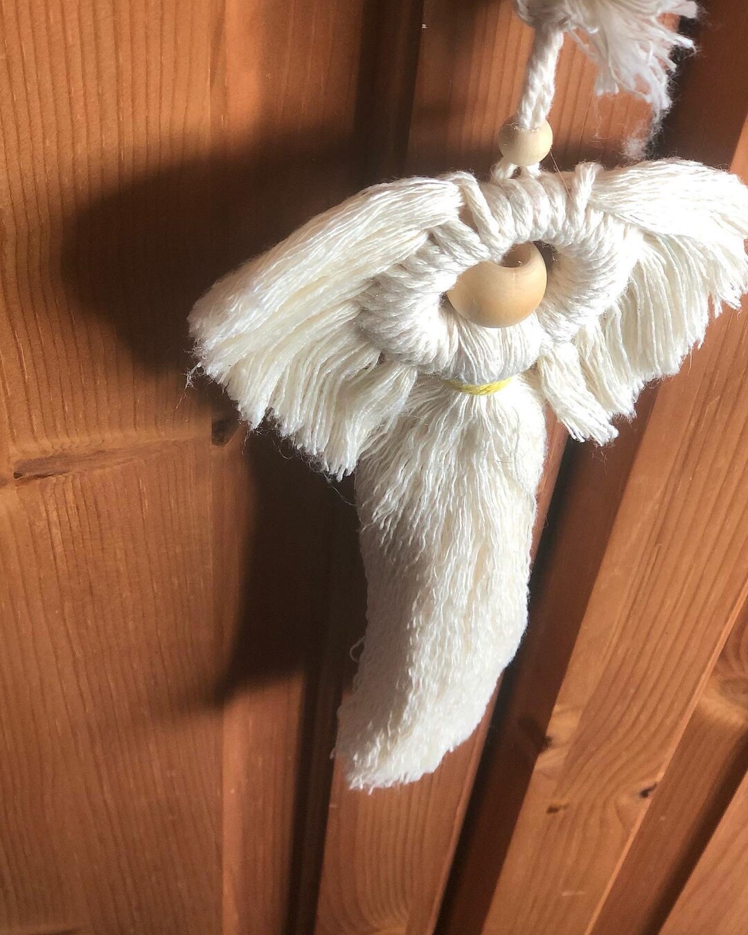 Macrame Angel Secret Santa Christmas Good Luck Handmade - Etsy UK