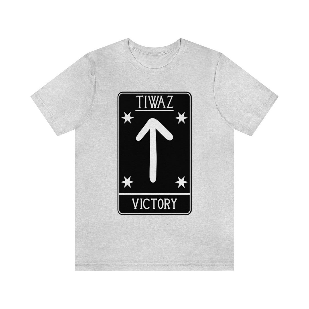 Norse Runes Tiwaz Victory Tarot Card Justice Law Balance - Etsy