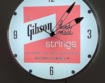 Gibson Dealer Clock - Etsy