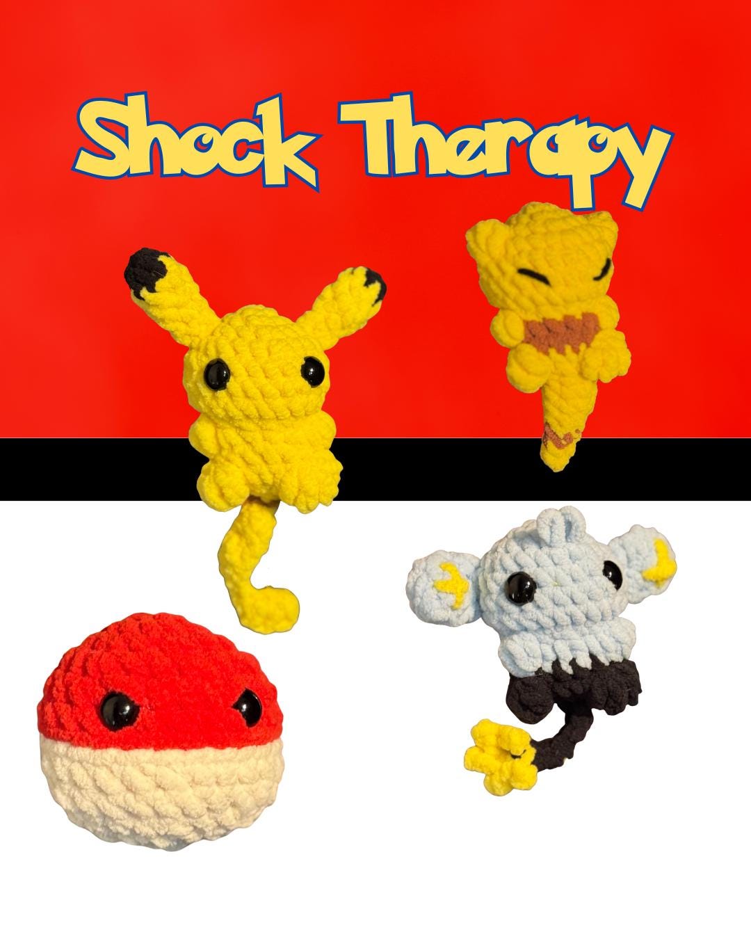 Battle Pals Shock Therapy *crochet Pattern* - Etsy