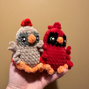 12 in 1 Loopy Birds Crochet Pattern No Sew|cardinal|parrot|cockatoo ...