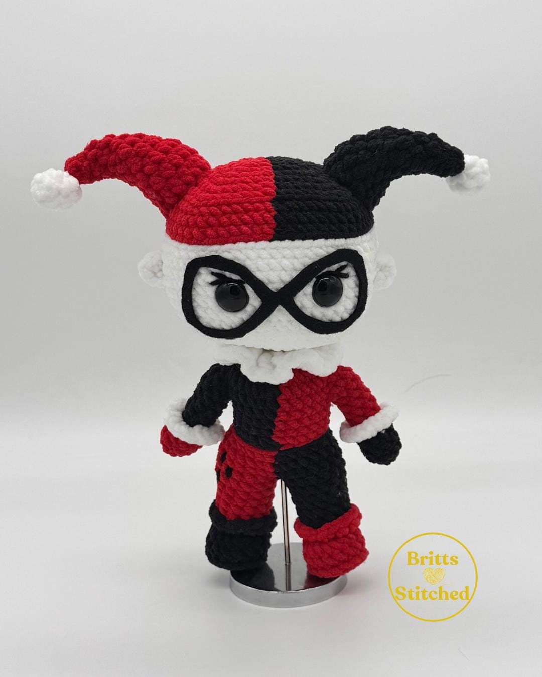 Miss Jest PDF Crochet Pattern With SVG for Mask. - Etsy