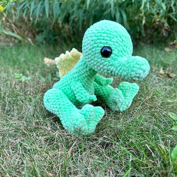 Crochet Spinosaurus Pattern - Etsy