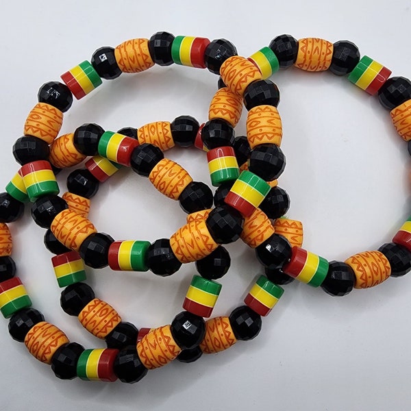 Rasta Bracelet - Etsy