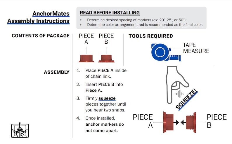 Anchormates the Ideal Chain Marking Solution for Boaters Anchor Chain ...
