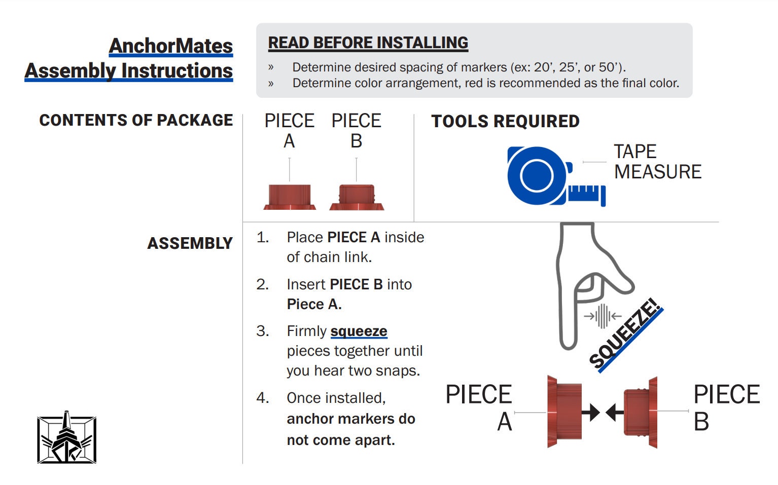 Anchormates Kit the Ideal Chain Marking Solution for Boaters Anchor ...