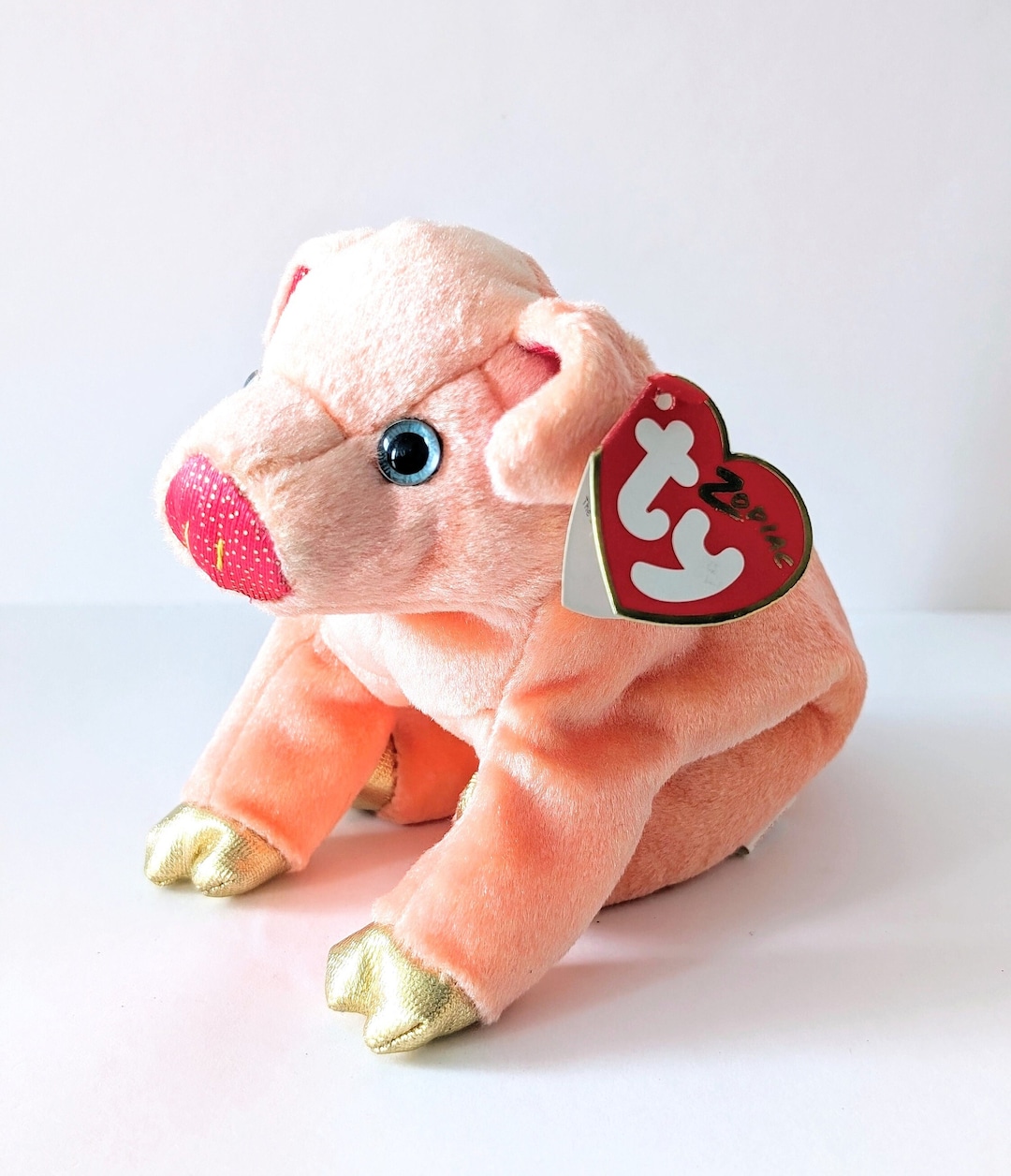 Vintage 2000 Ty Beanie Baby Zodiac Pig - Collectible Plush Toy | Great ...