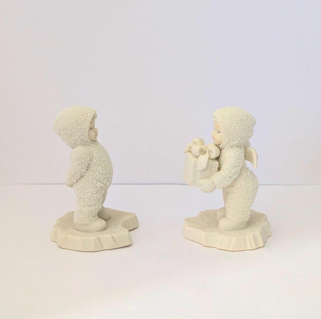 1991 Snowbabies "is That for Me?" Vintage Figurines | Charming ...