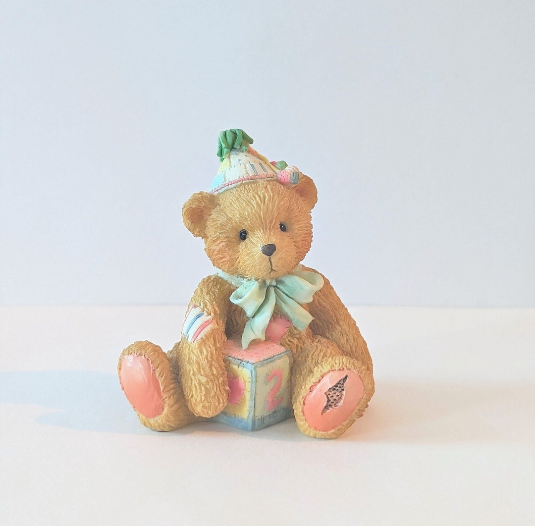 Vintage Cherished Teddies 1992 "two Sweet Two Bear" by P. Hillman, Age ...