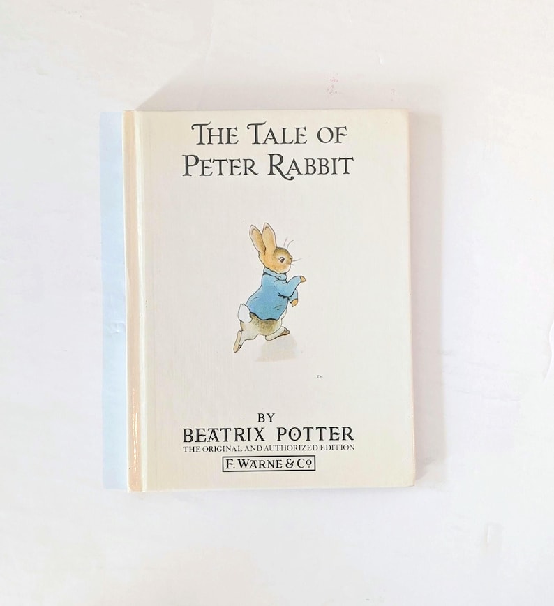 The Tale of Peter Rabbit by Beatrix Potter Classic Children's Book 1987 ...