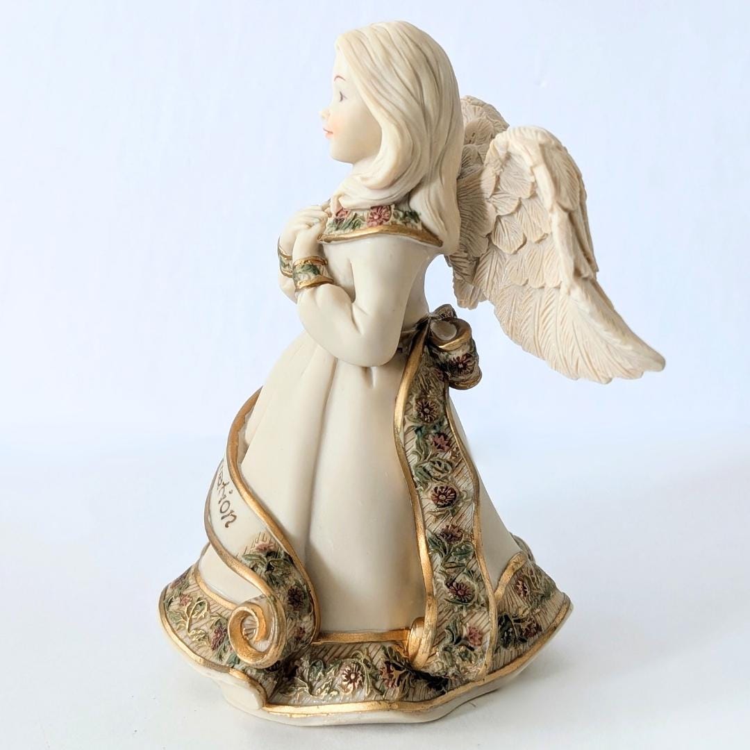 Vintage Sarah's Angels Confirmation Figurine: Collectible Resin Angel ...