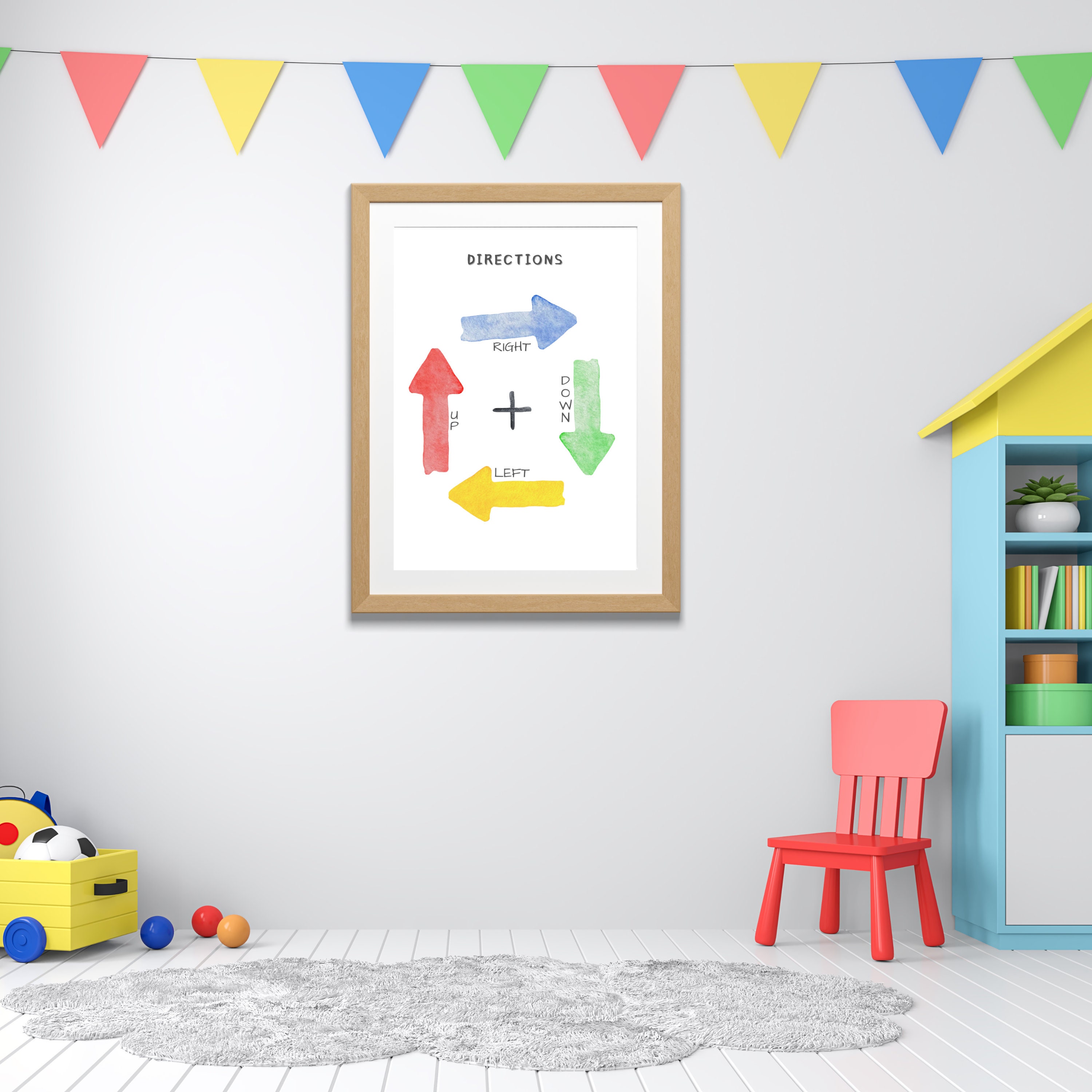 Directions Poster Montessori Poster Classroom Poster Homeschool ...