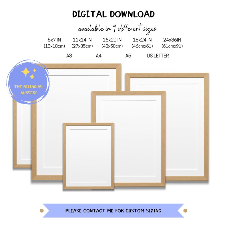 Days of the Week ENGLISH/CHINESE Bilingual Poster Instant Download ...