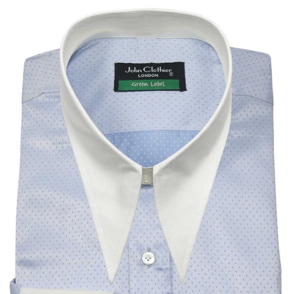 Wide Collar Shirt - Etsy