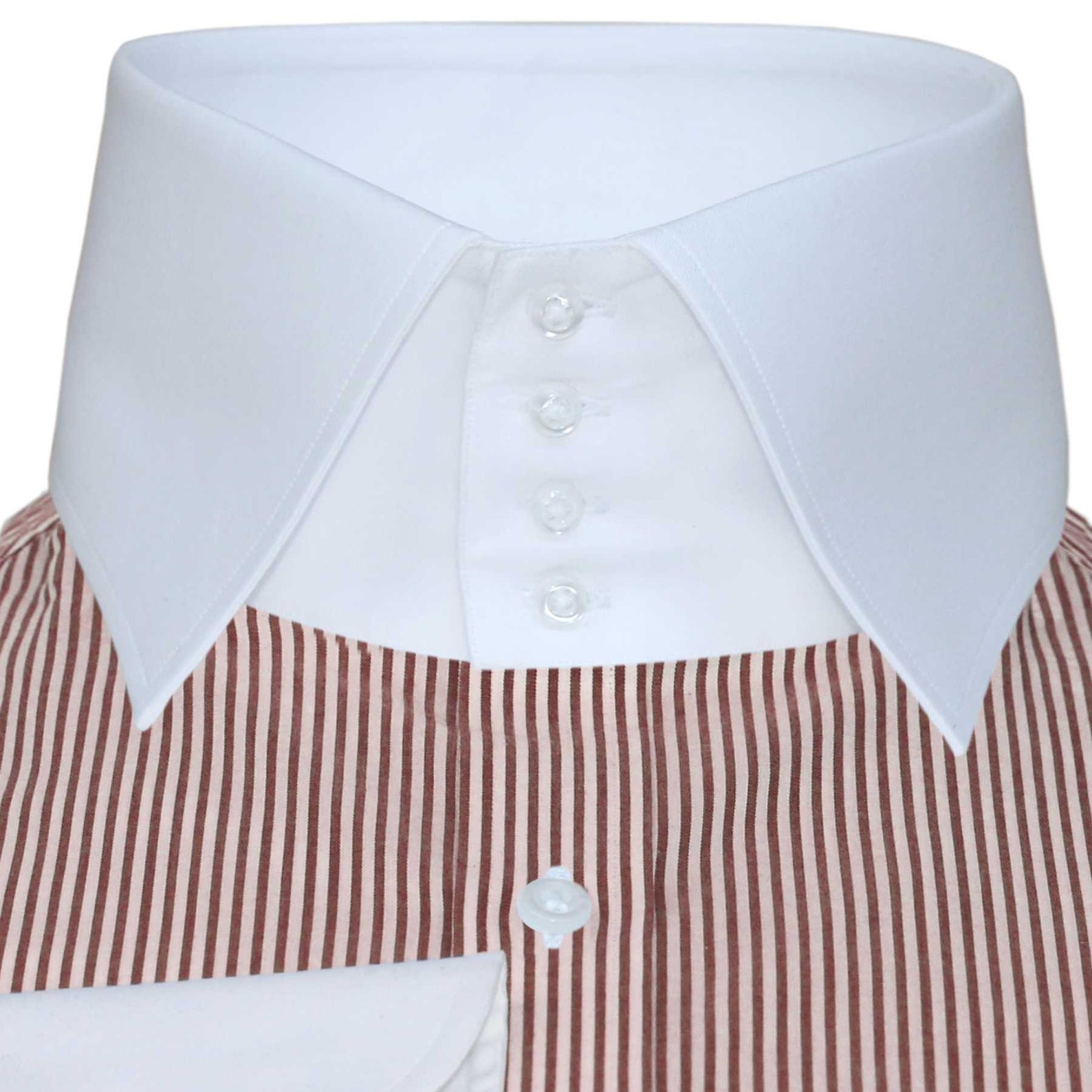 Vintage Edwardian Collar Tall Neck Shirt Men's Work Formal Dress Shirt ...