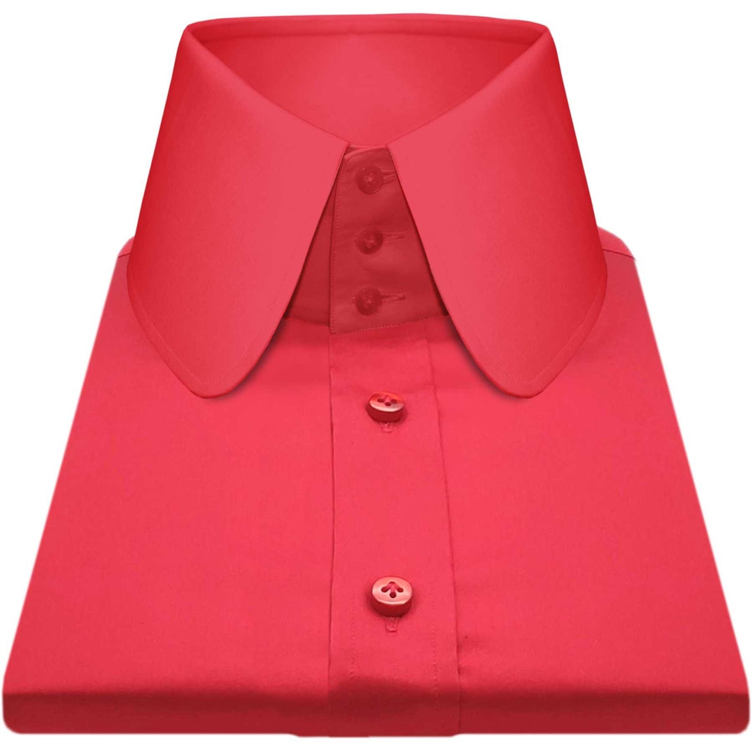 Vintage Edwardian Collar Shirt Shelby Brothers Peaky Blinders High ...