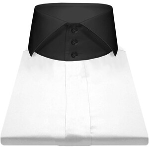 High Neck Vintage Style Men Fashion Grooms White Wedding Shirt ...