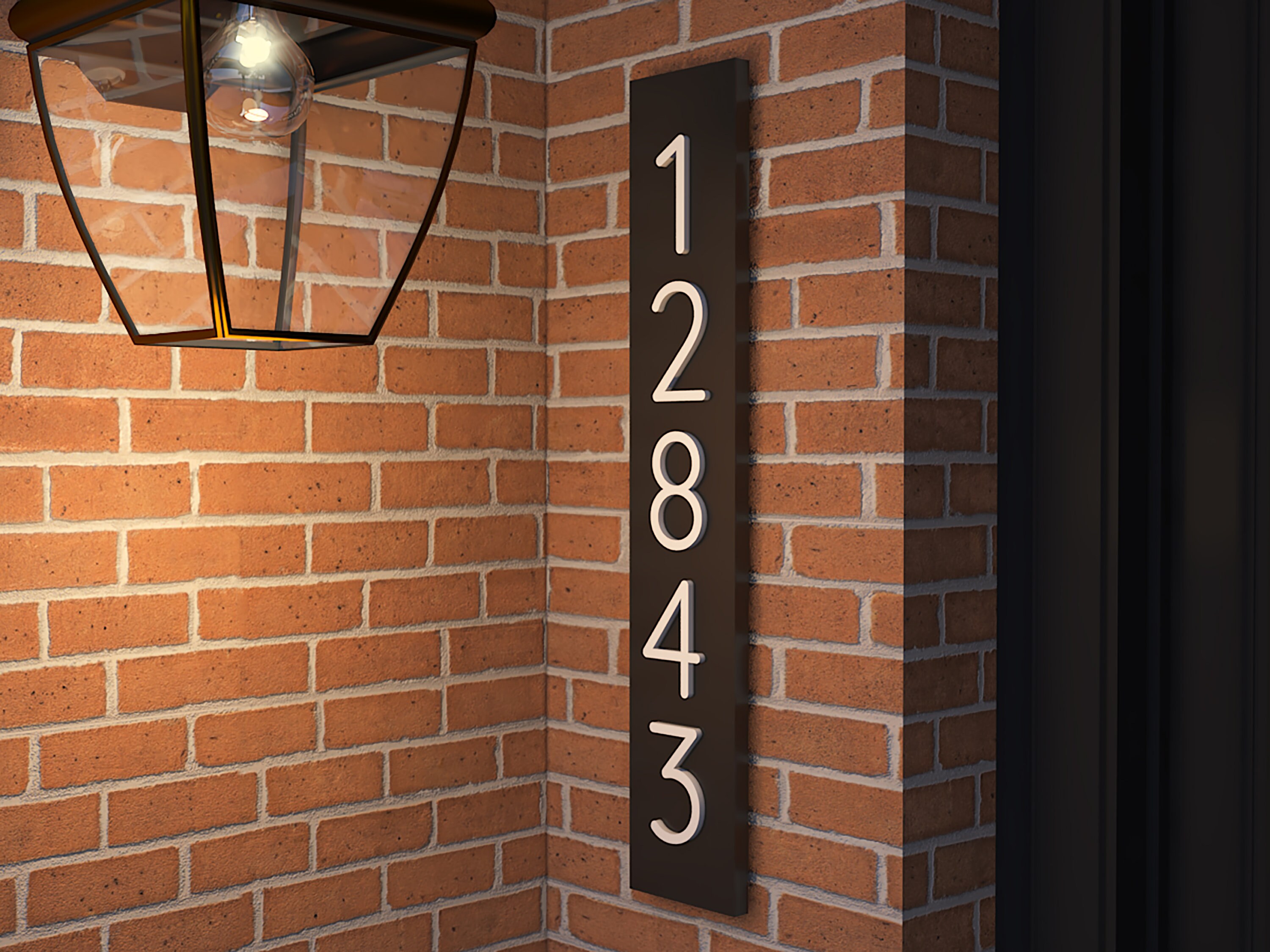 House Number Sign Address Sign Personalized House Sign Address Plaque ...