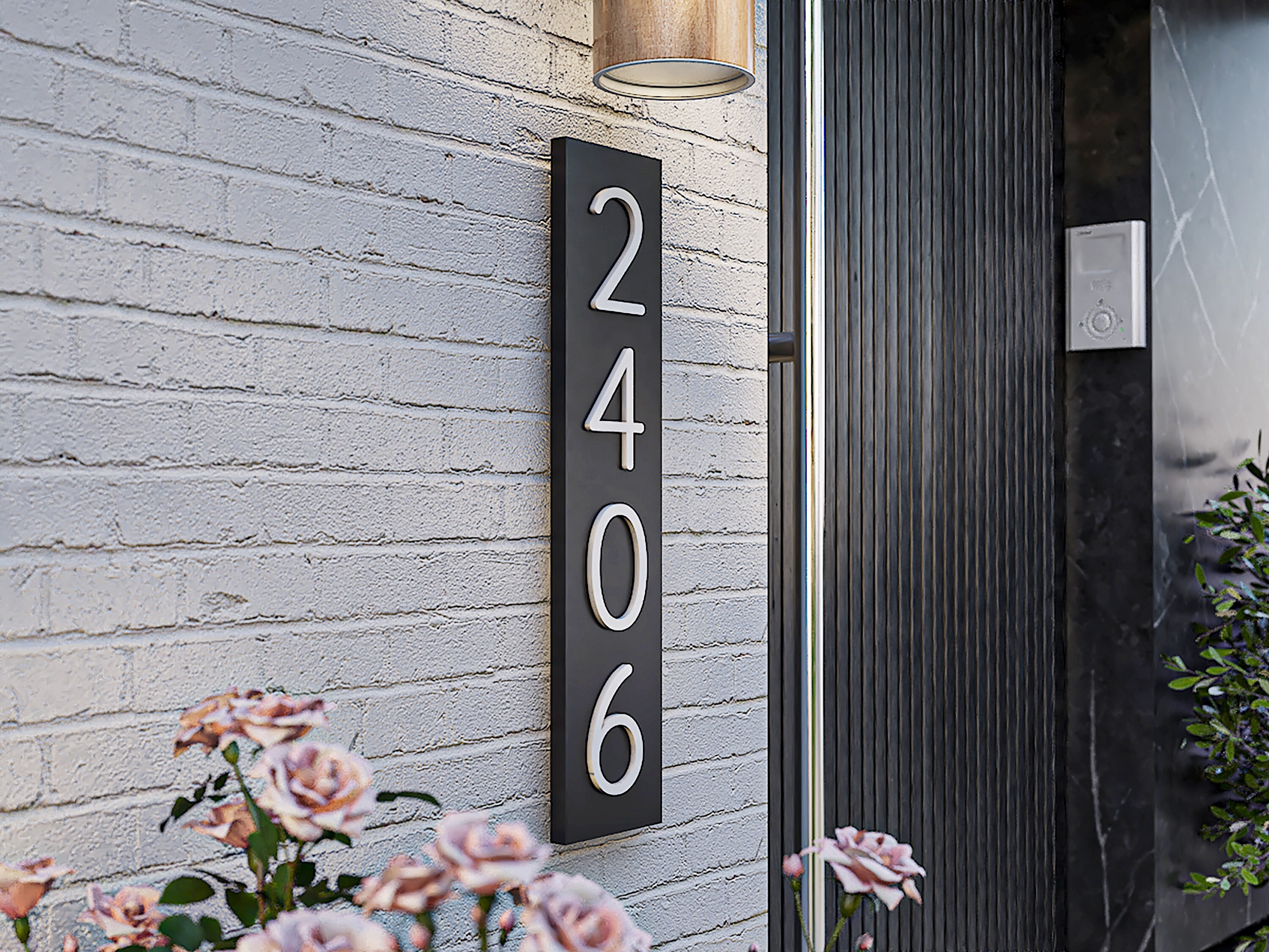 House Number Sign Address Sign Personalized House Sign Address Plaque ...