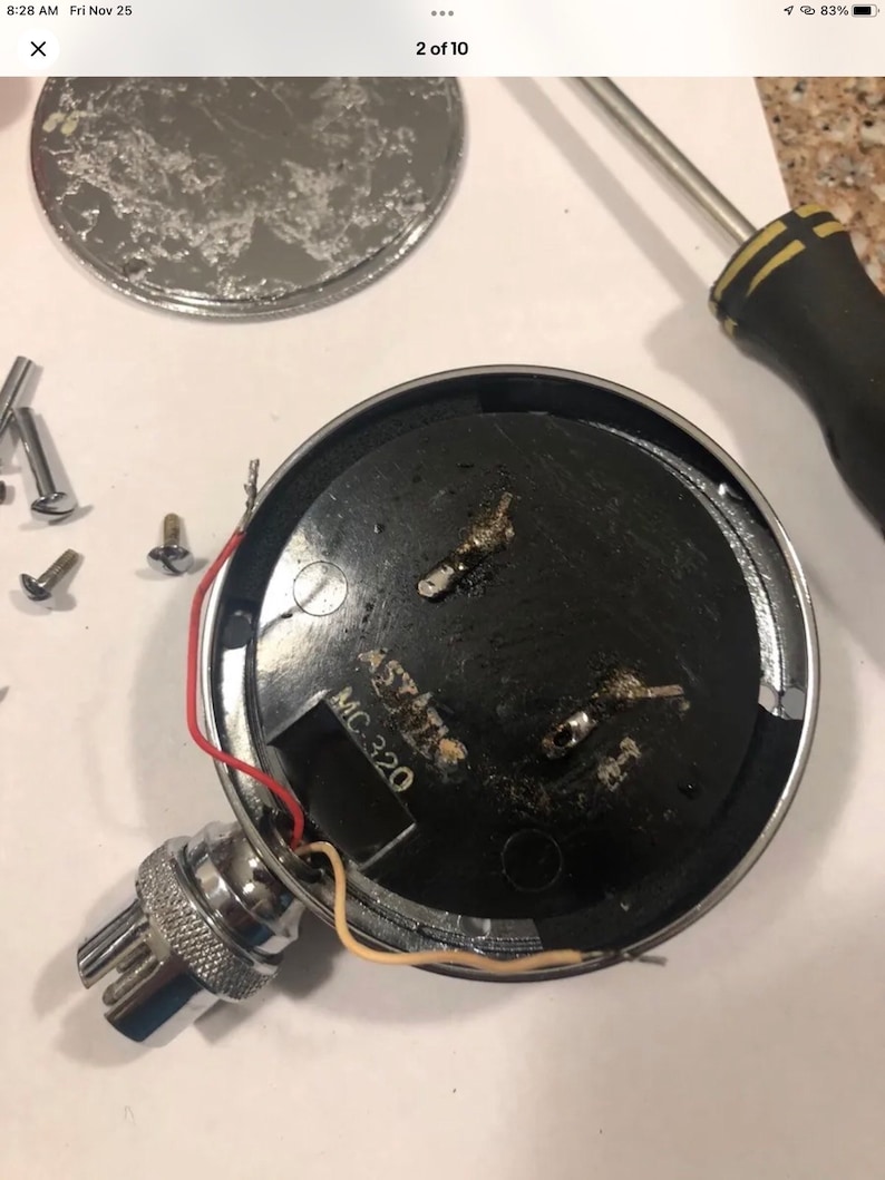 Astatic D-104 Microphone Electret Upgrade Kit, Hi-fi Condenser - Etsy