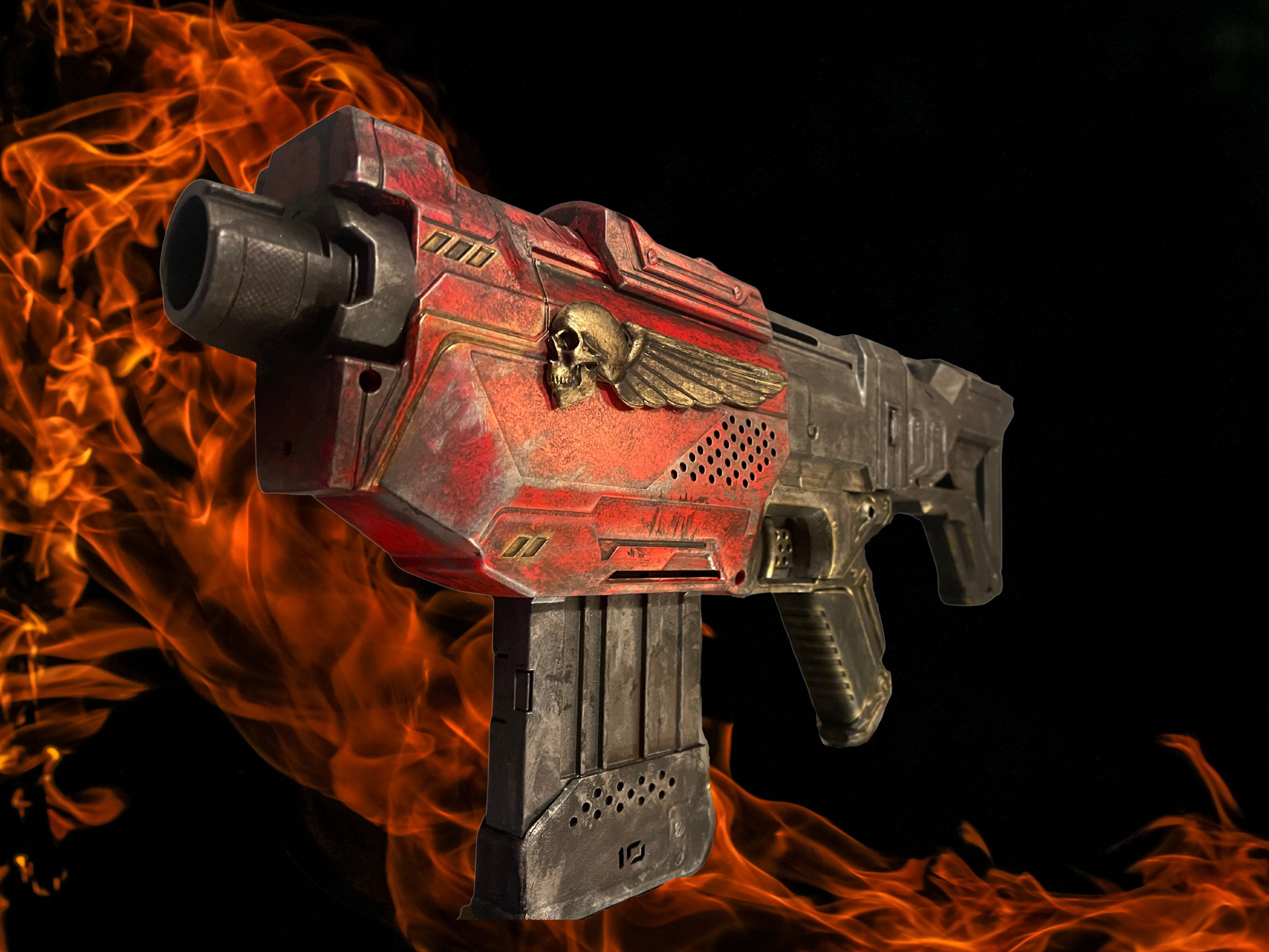 Custom Painted Warhammer 40k Absolver Bolter Warhammer 40k - Etsy