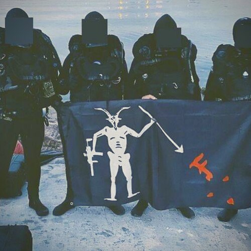 Forward Observations Group Flag Black Beard - Etsy