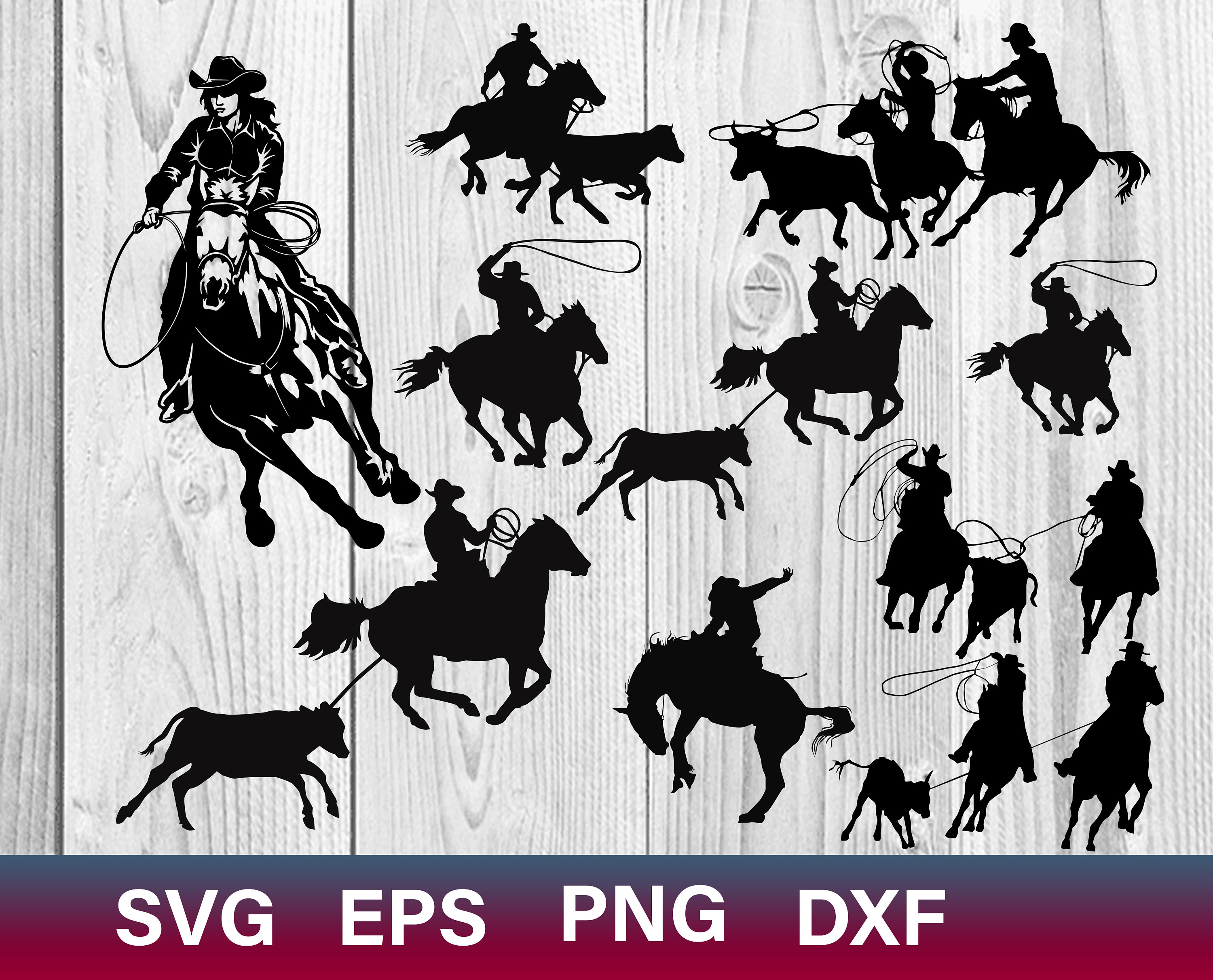 Breakaway Roper Silhouette