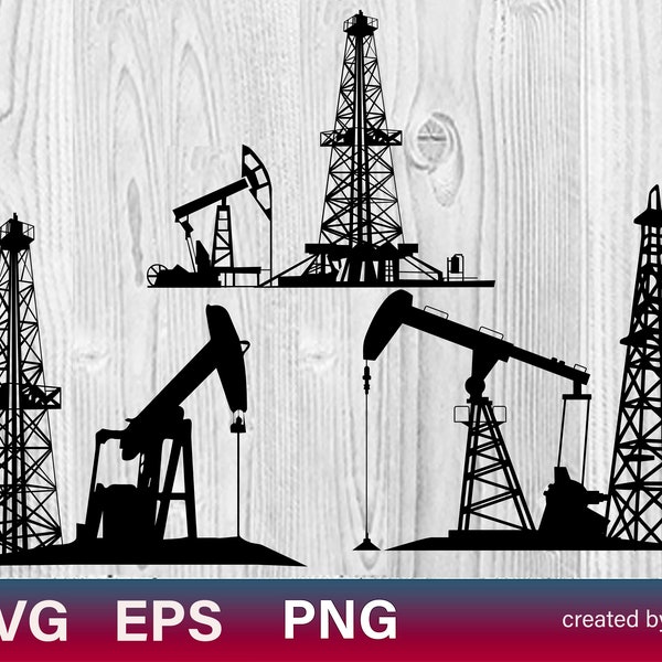 Oil Field - Etsy