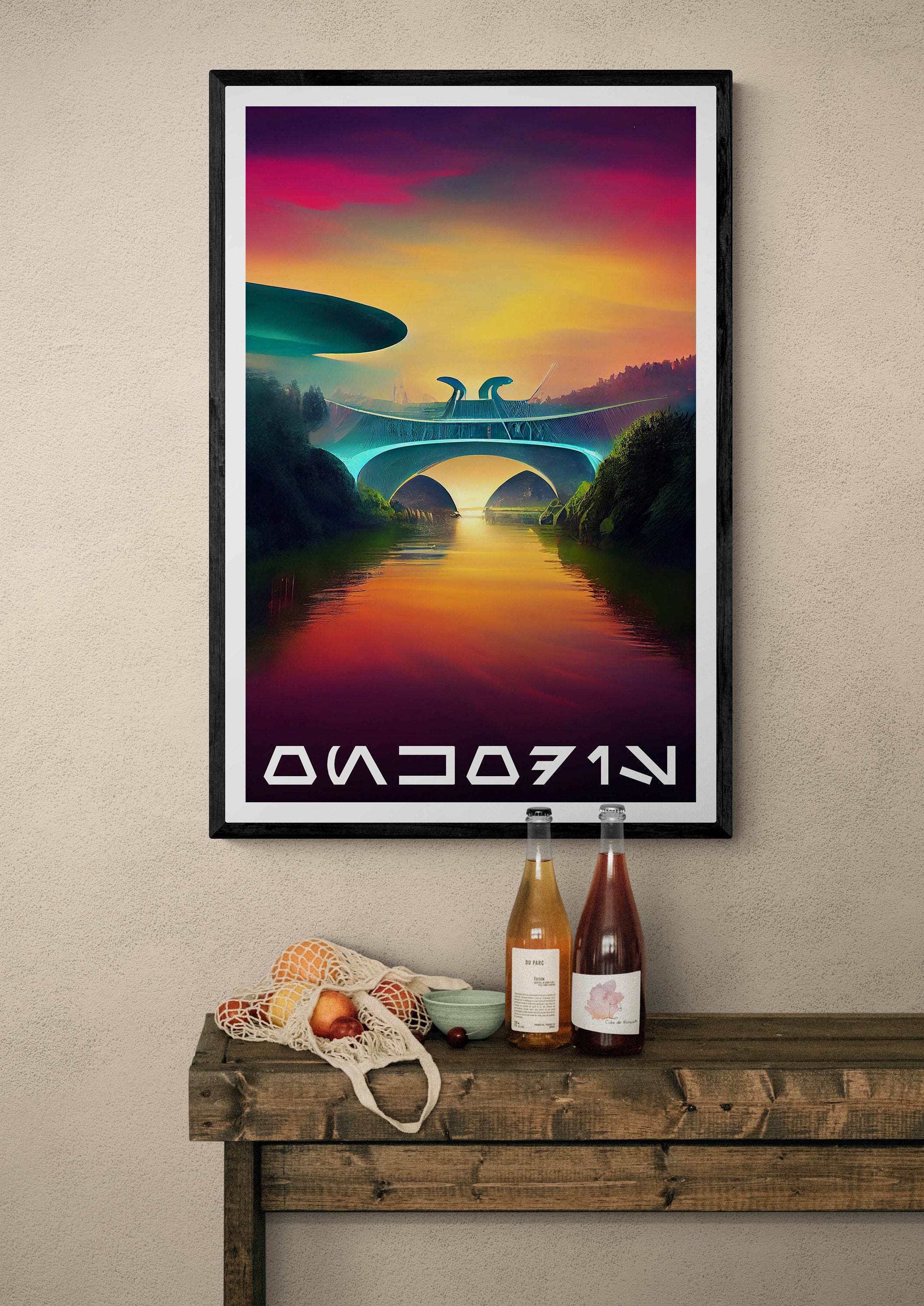 Alien Tourism Poster Planet Onkodis Space Travel Posters - Etsy