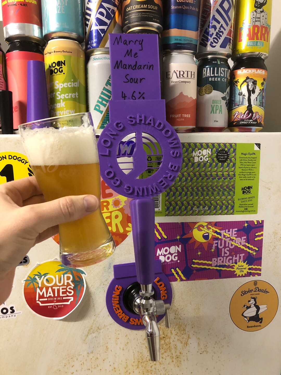 Custom 3D Printed Beer Tap Handle for Homebrew - Etsy
