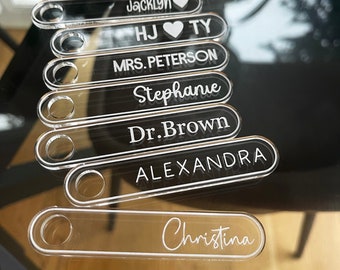 Personalized Name Sticker, Custom Name Sticker, Shadow Name Sticker ...