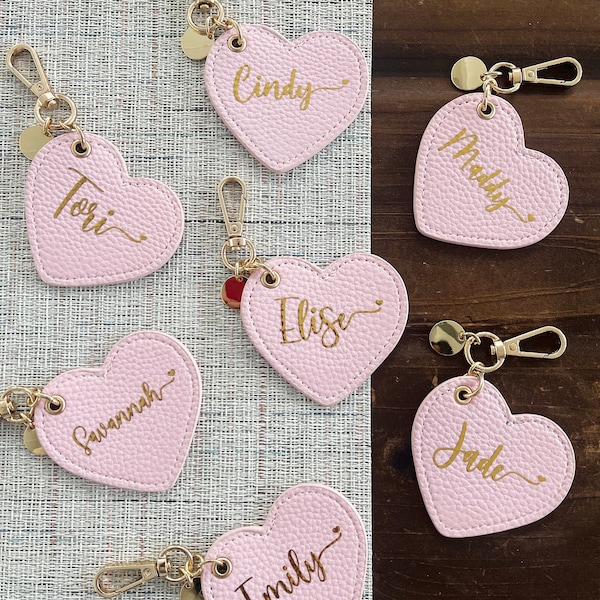 Heart Keychain - Etsy