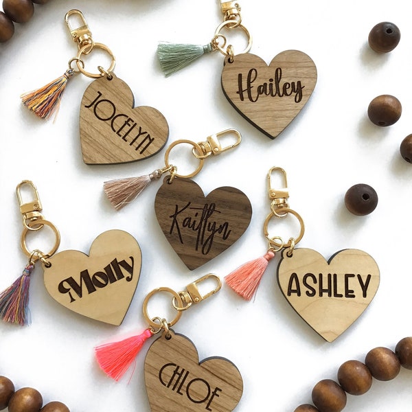 Name Keychain - Etsy