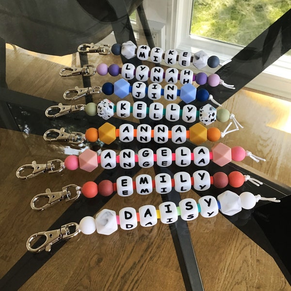 Beaded Bag Tag - Etsy