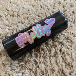 Layered Name Decal Personalized Name Stickerholographic Name - Etsy