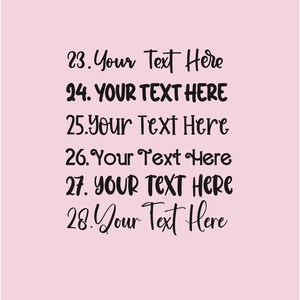 Custom Text Stickers, Build Your Own Stickers, Personalized Quotes ...