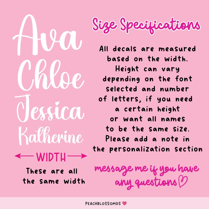 Personalized Name Sticker, Custom Name Sticker, Name Decals, Decals for ...