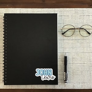 Personalized Name Sticker, Custom Name Sticker, Pastel Name Sticker ...