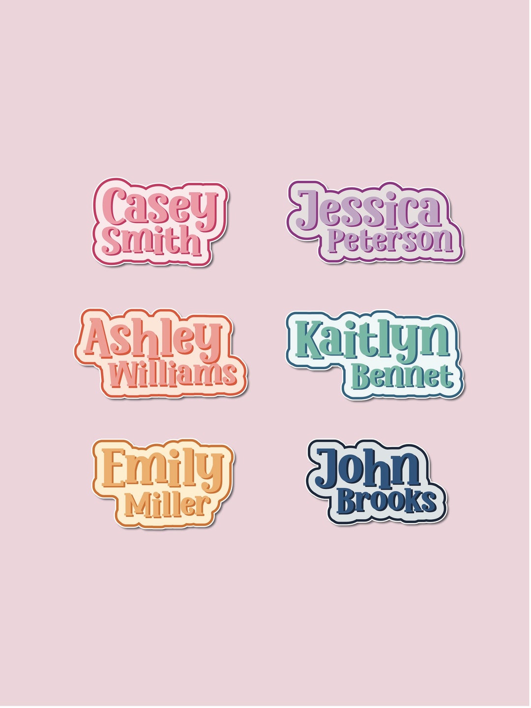 Personalized Name Sticker, Custom Name Sticker, Name Sticker, Laptop ...