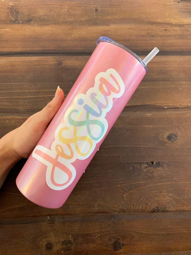 Personalized Name Sticker, Rainbow Name Sticker, Custom Name Sticker ...